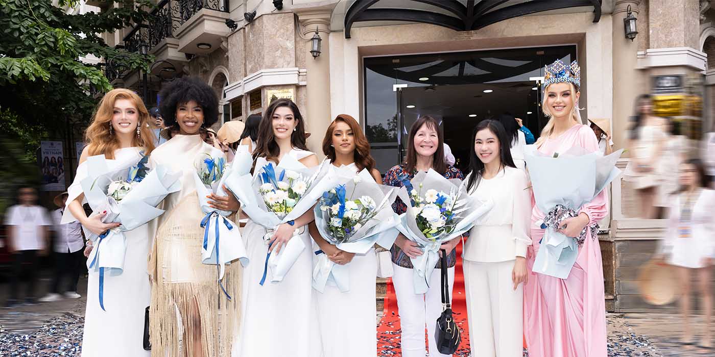 MISS WORLD 2024, MR WORLD 2019 ĐẾN THĂM CÔNG TY SEN VÀNG - Lăng Kính